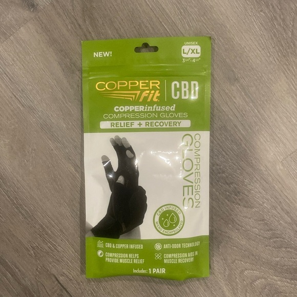 Copper Fit | Accessories | New Copper Fit Infused Compression Gloves ...